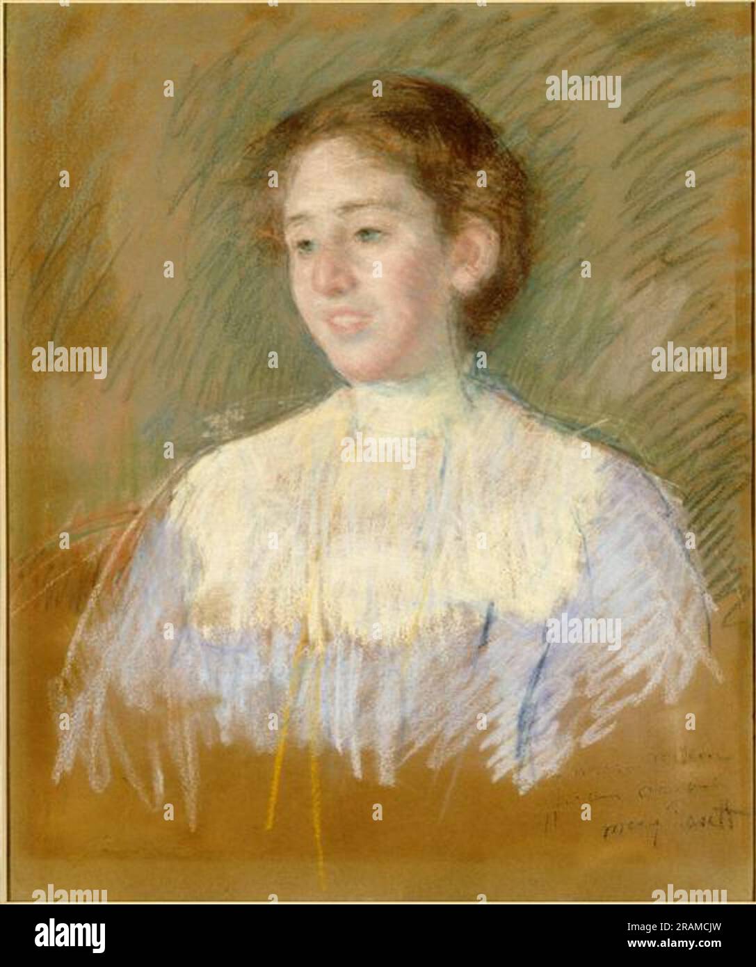 Portrait of Madame Alfred Lavergne, born Magdalena Mellon 1905 by Mary ...