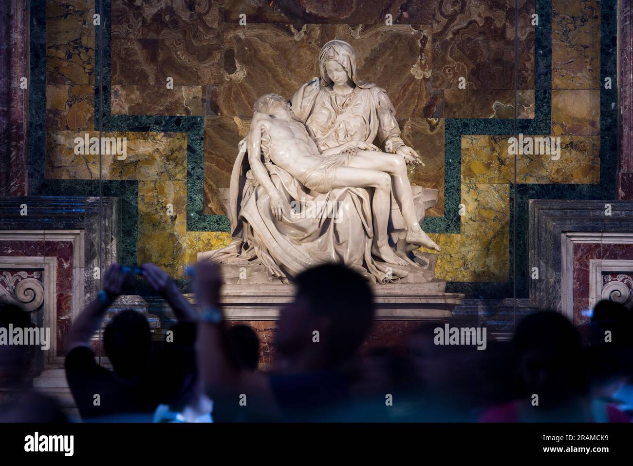 Pieta by Michelangelo, Michelangelo Buonarroti, St. Peter's Basilica, San Pietro, Vatican ...