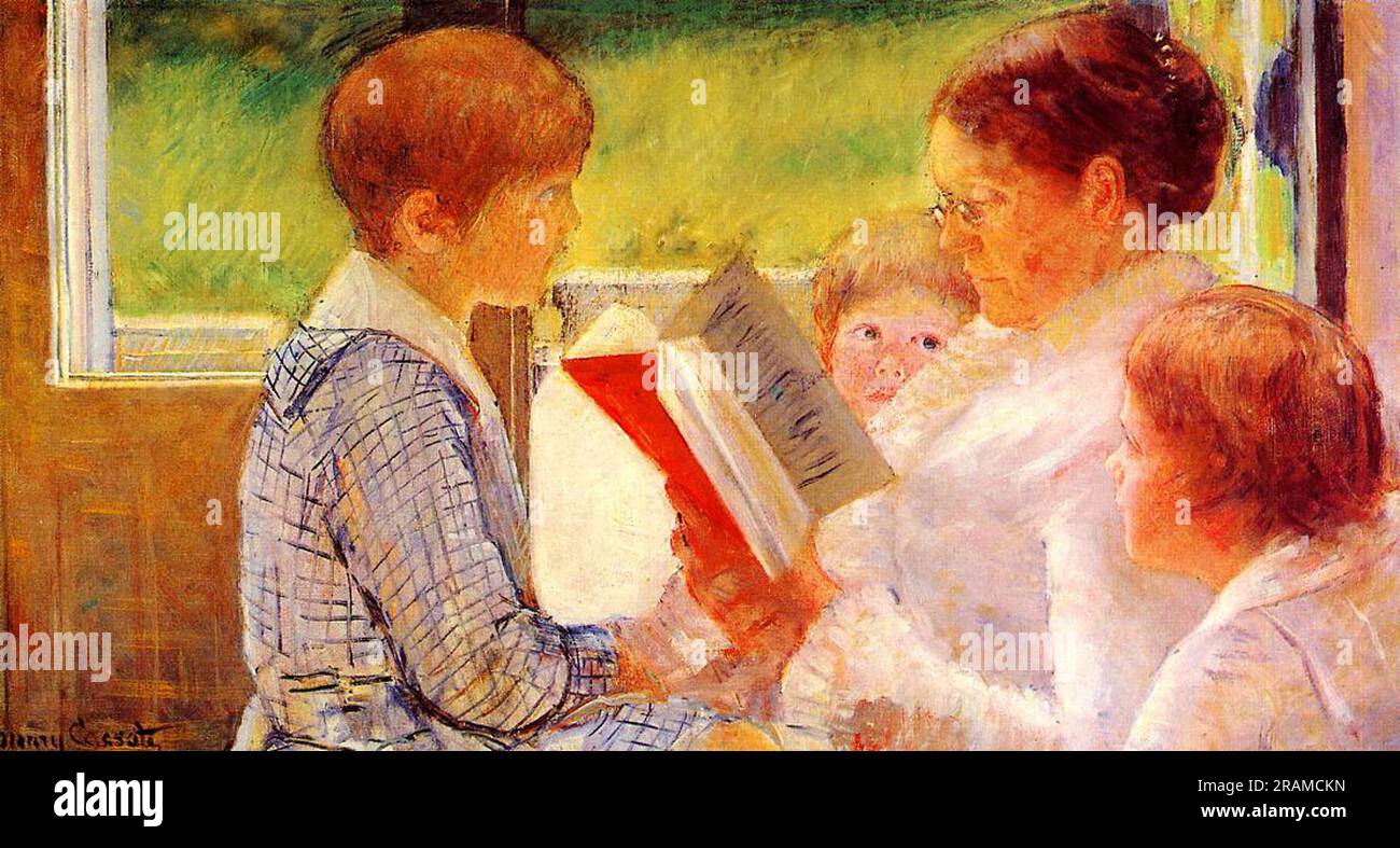 Mrs cassatt reading hi-res stock photography and images - Alamy