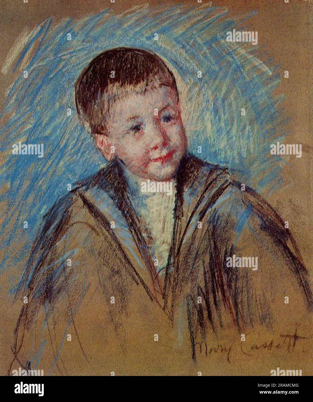 Portrait of Master St. Pierre 1892 by Mary Cassatt Stock Photo - Alamy