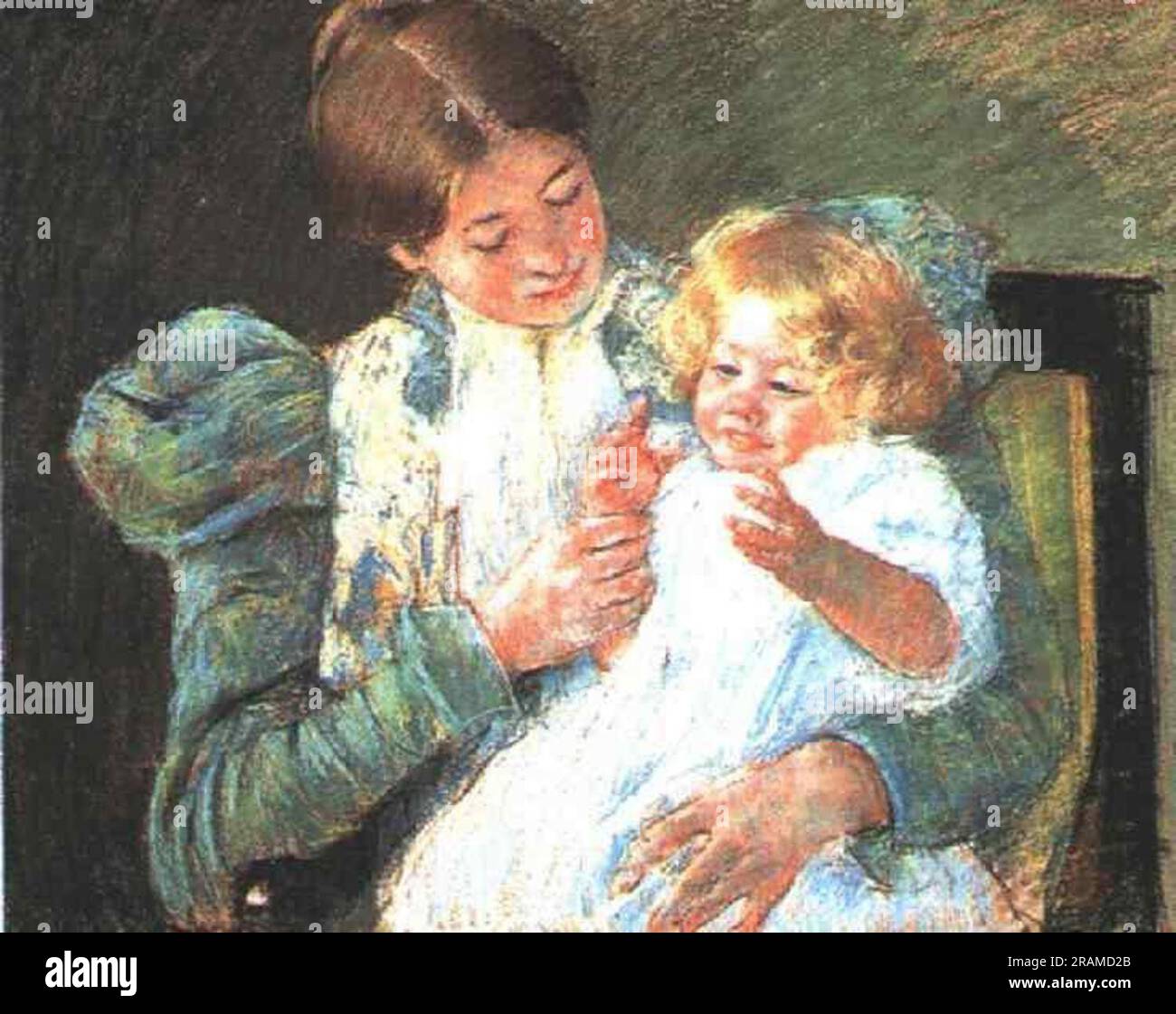 Pattycake 1897 by Mary Cassatt Stock Photo - Alamy