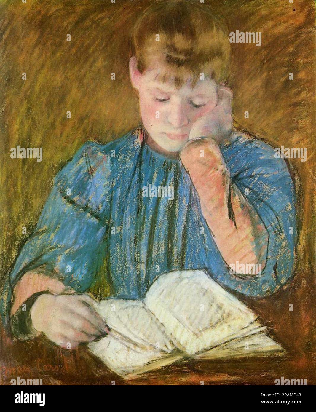Mary cassatt the reader hi-res stock photography and images - Alamy