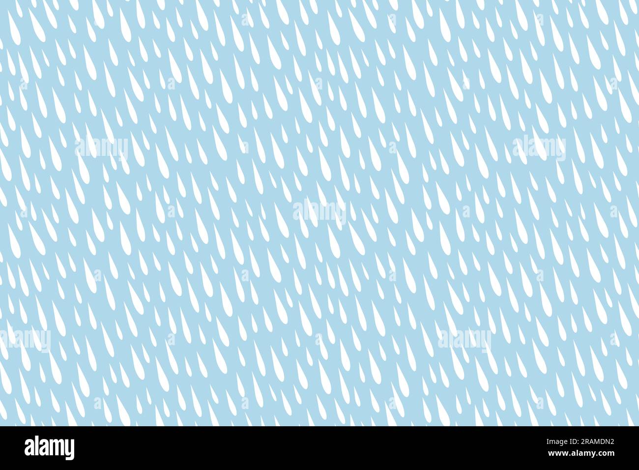 seamless pattern of falling water drops- vector illustration Stock ...
