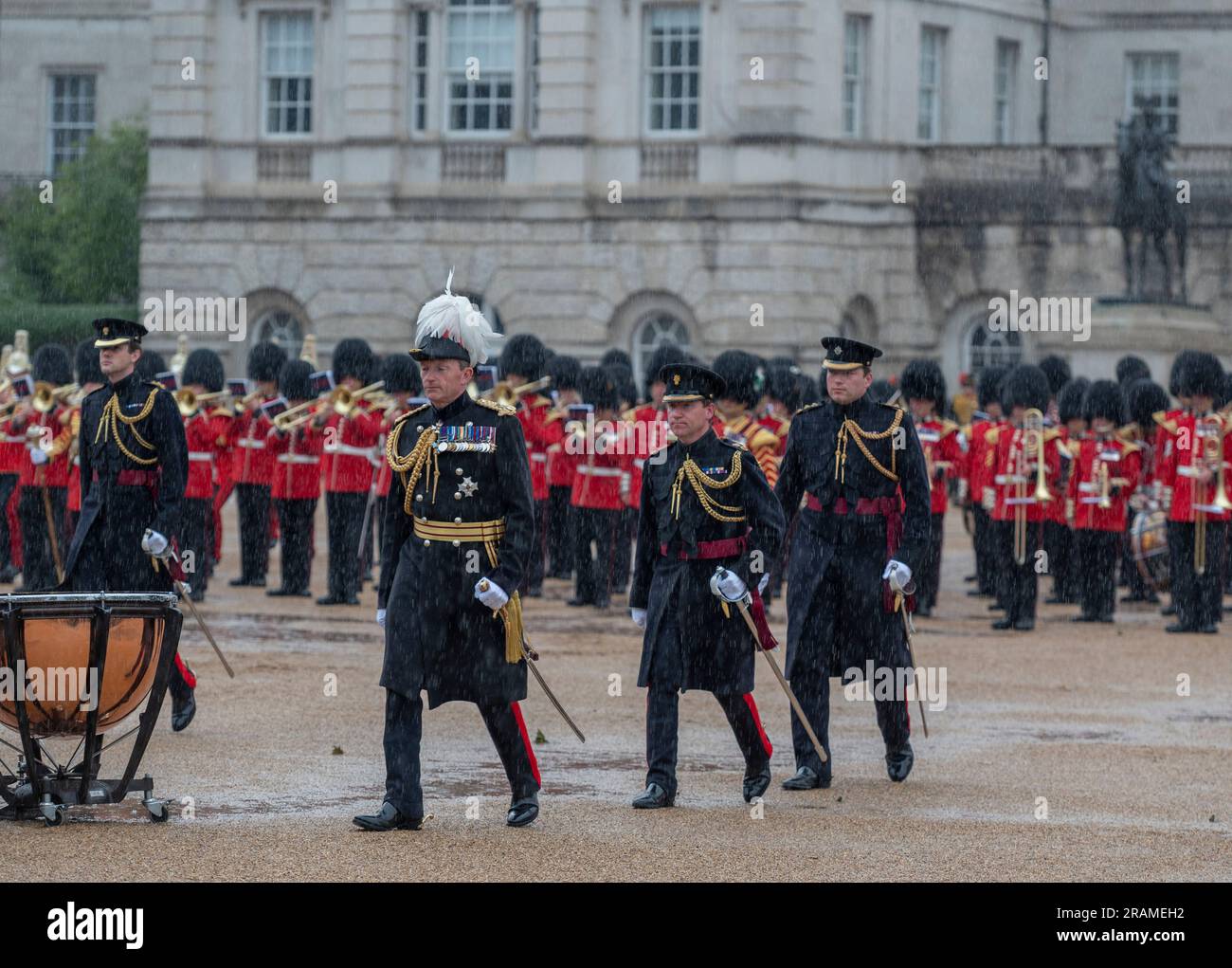 The bands of the household divisions hi-res stock photography and ...
