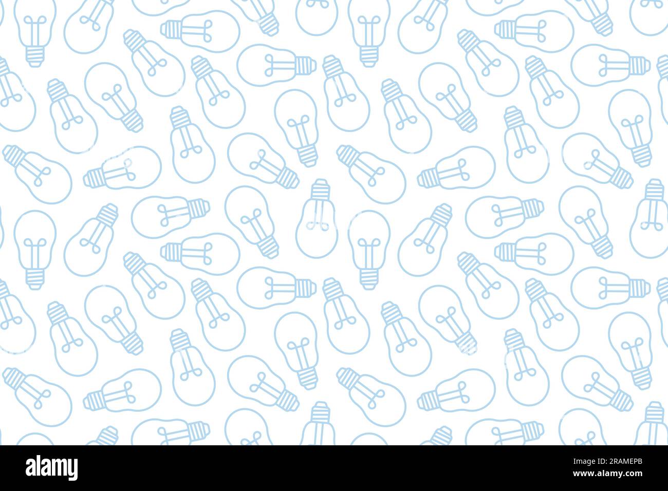 light bulb seamless pattern - vector illustration Stock Vector Image ...