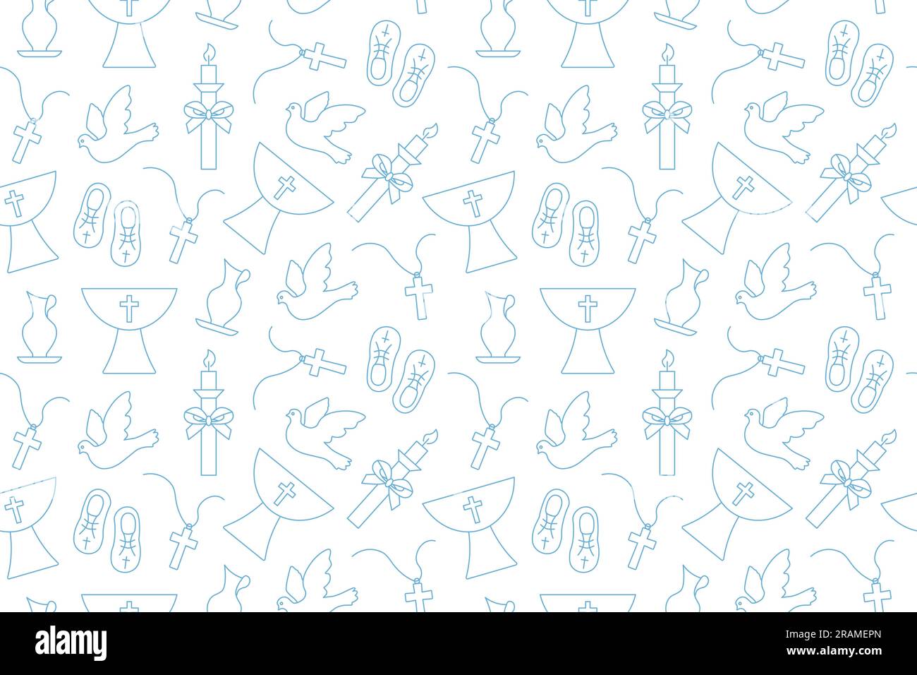 holy baptism seamless pattern, great for wrapping, textile, wallpaper ...