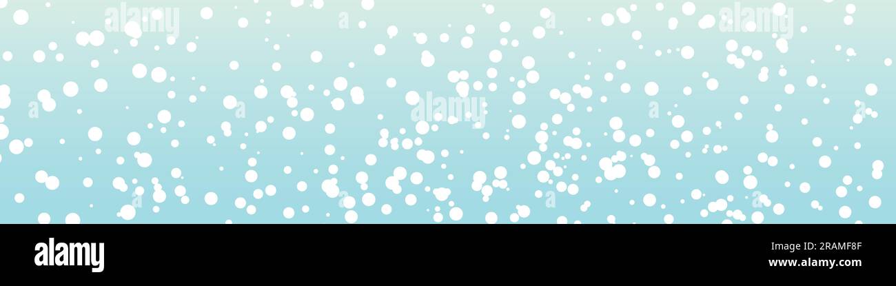 christmas winter snow banner- vector illustration Stock Vector Image ...