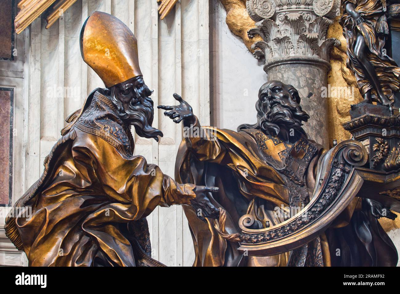 Chair of St. Peter, St. Peter's Basilica, San Pietro, Vatican, Vatican ...