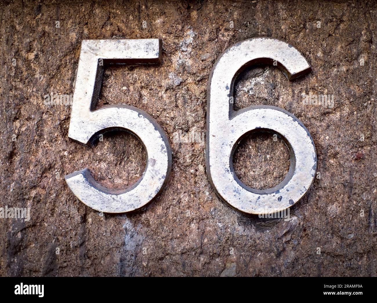 Arabic number 56 hi-res stock photography and images - Alamy