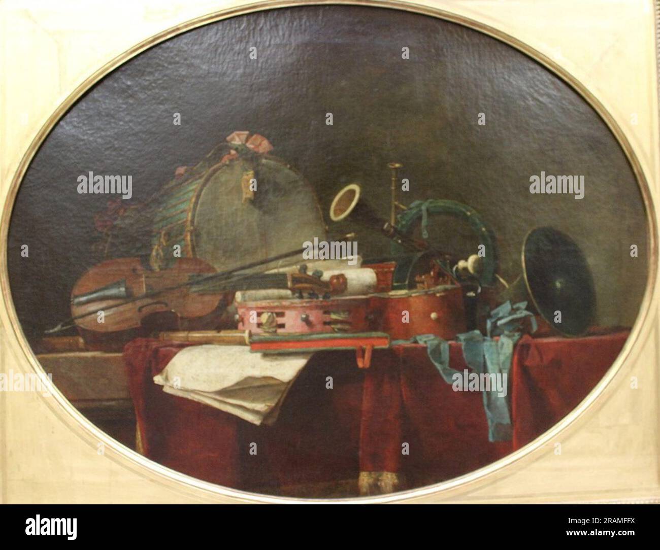 The instruments of music calendar 1767 by Jean-Baptiste-Simeon Chardin ...