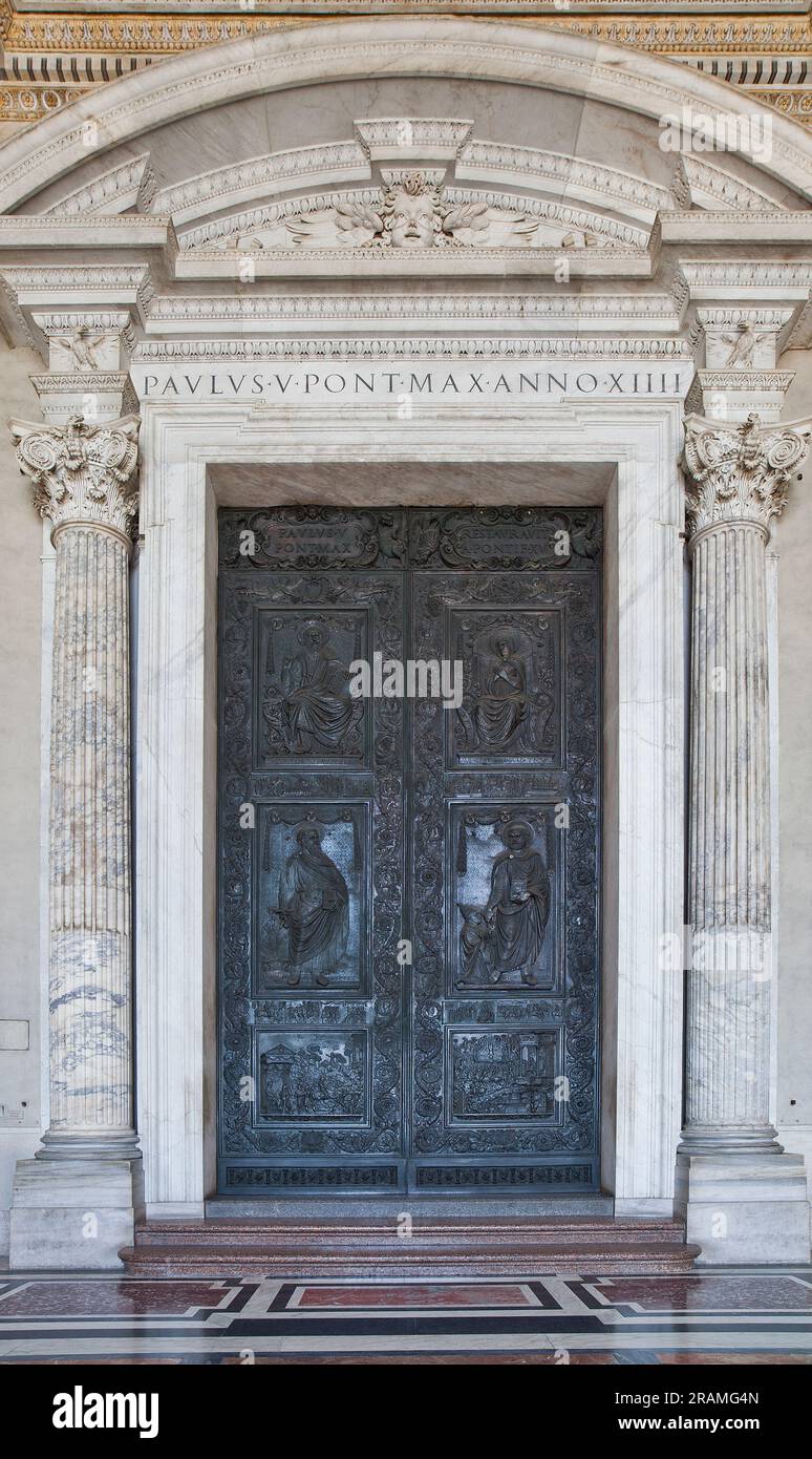 door of Filarete, St. Peter's Basilica, San Pietro, Vatican, Vatican ...