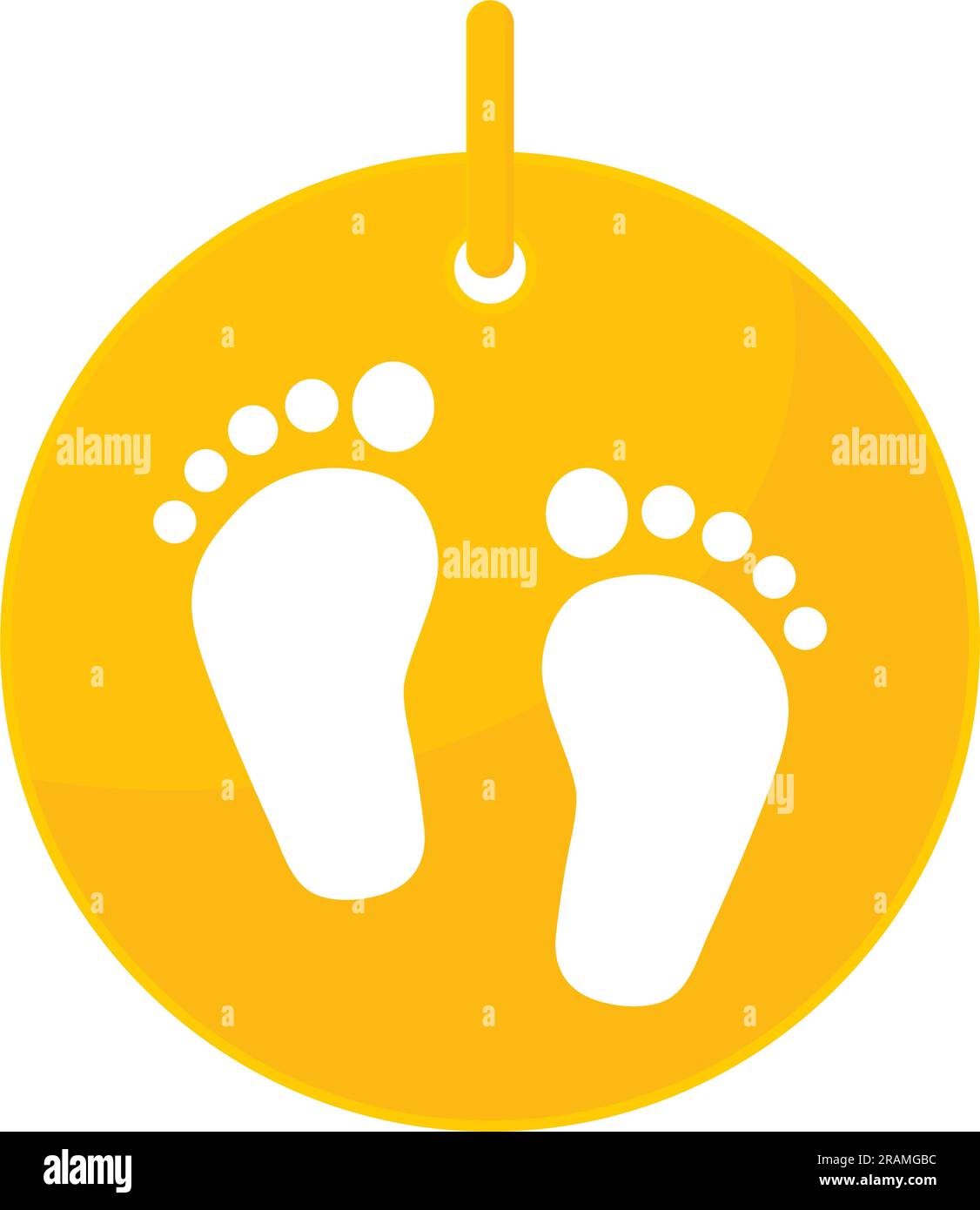 Baby feet mother Stock Vector Images - Alamy