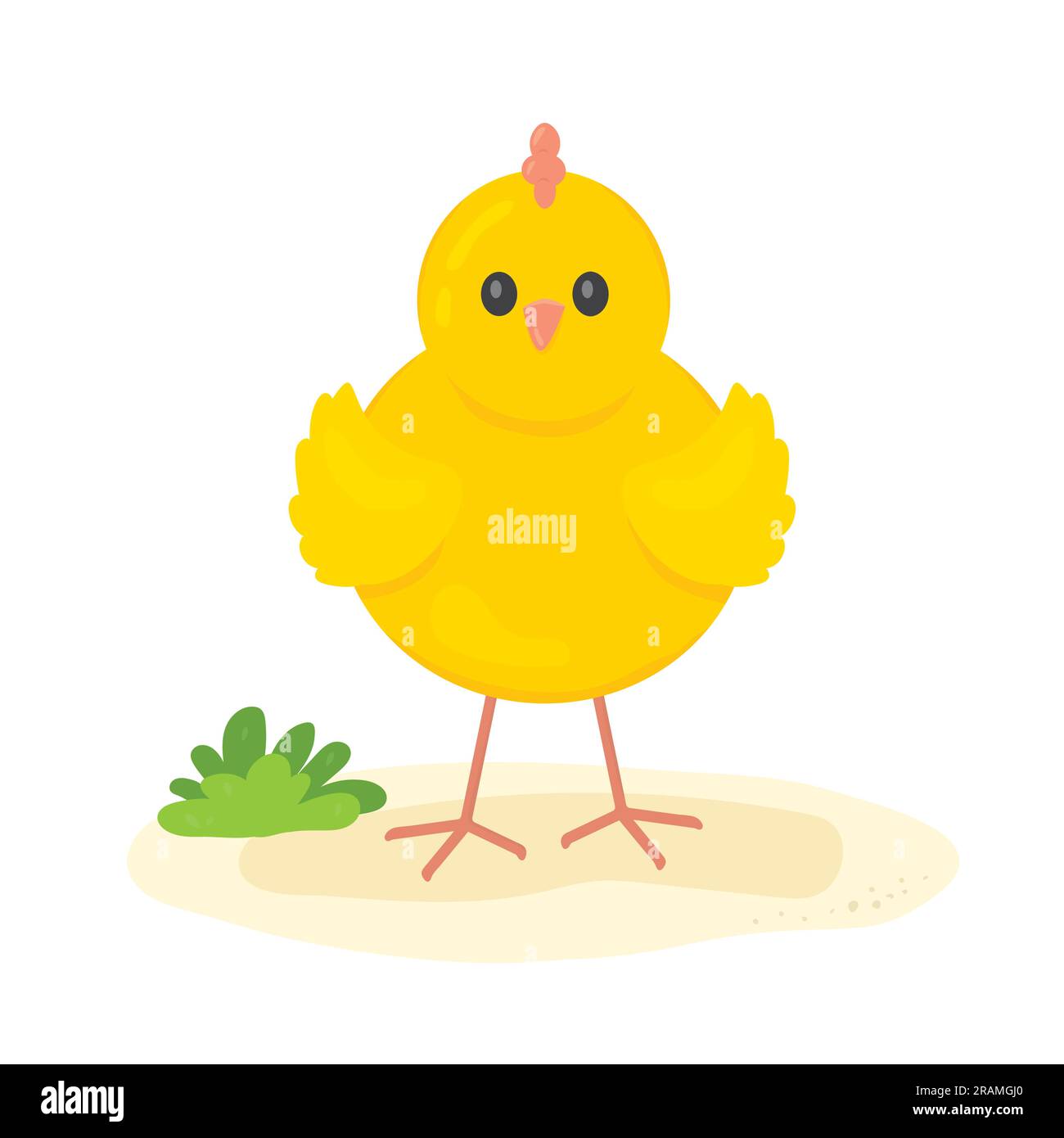 cute Easter chicken icon- vector illustration Stock Vector Image & Art ...