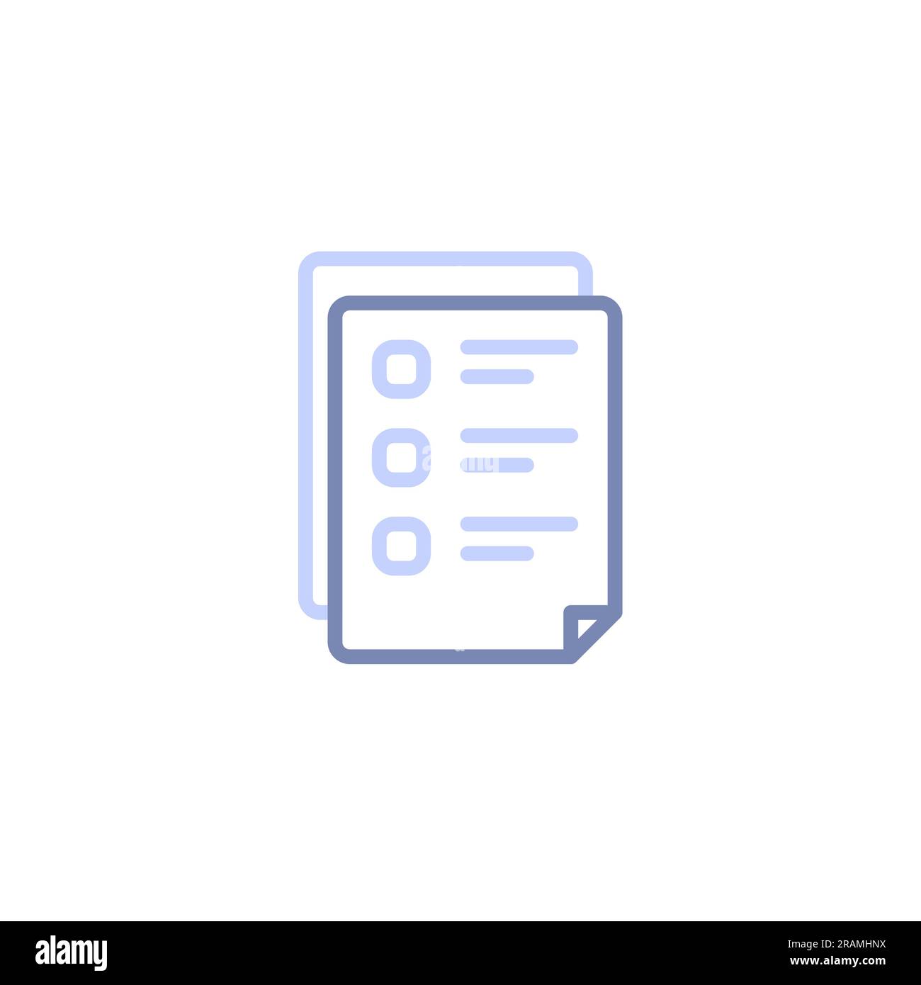 Managing and Tracking Documents with Survey Tracklist Stock Vector ...