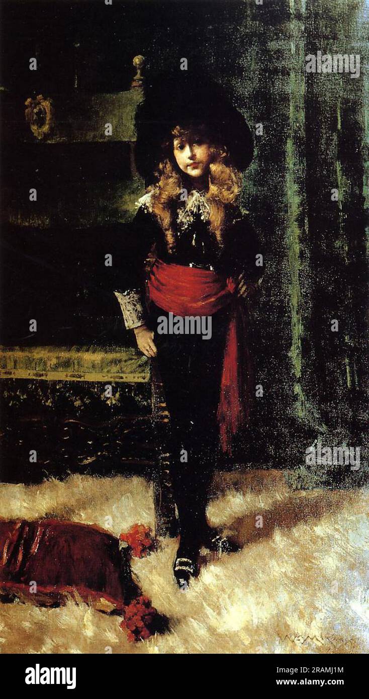 Elsie Leslie Lyde as Little Lord Fauntleroy 1889 by William Merritt ...