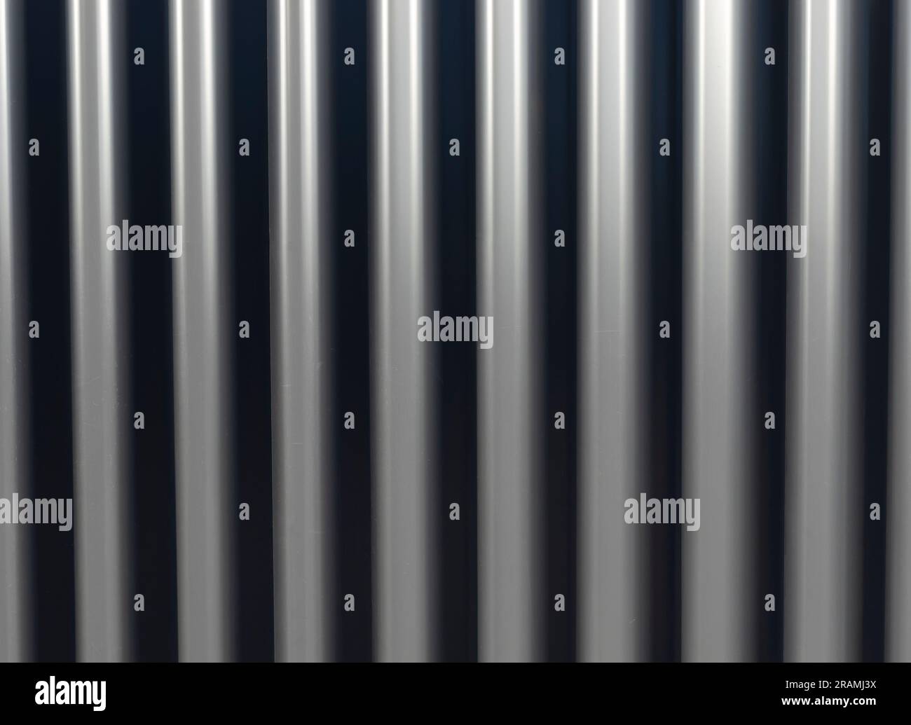 Facade, Profile Sheet, Sine Wave Profile. Abstract Silver Background ...
