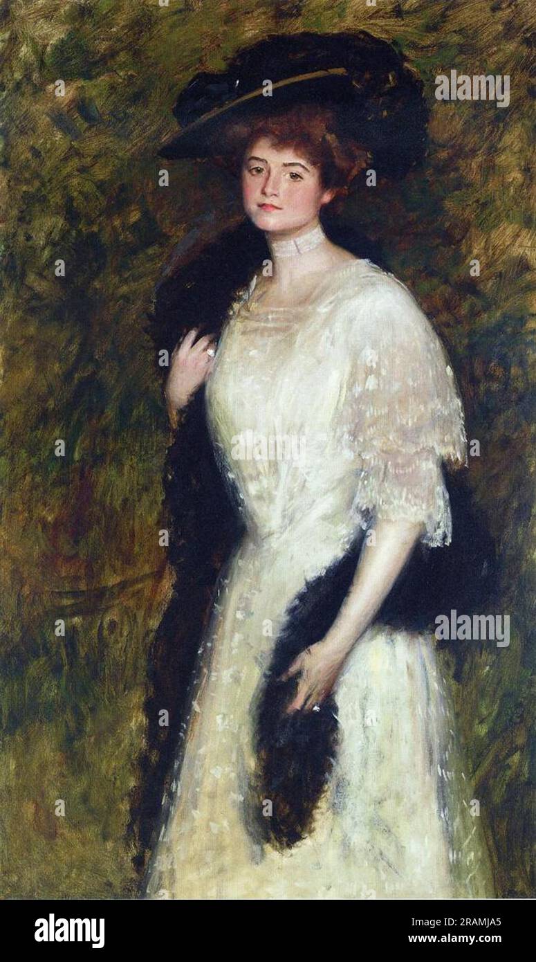 Ms. Helen Dixon 1905 by William Merritt Chase Stock Photo - Alamy