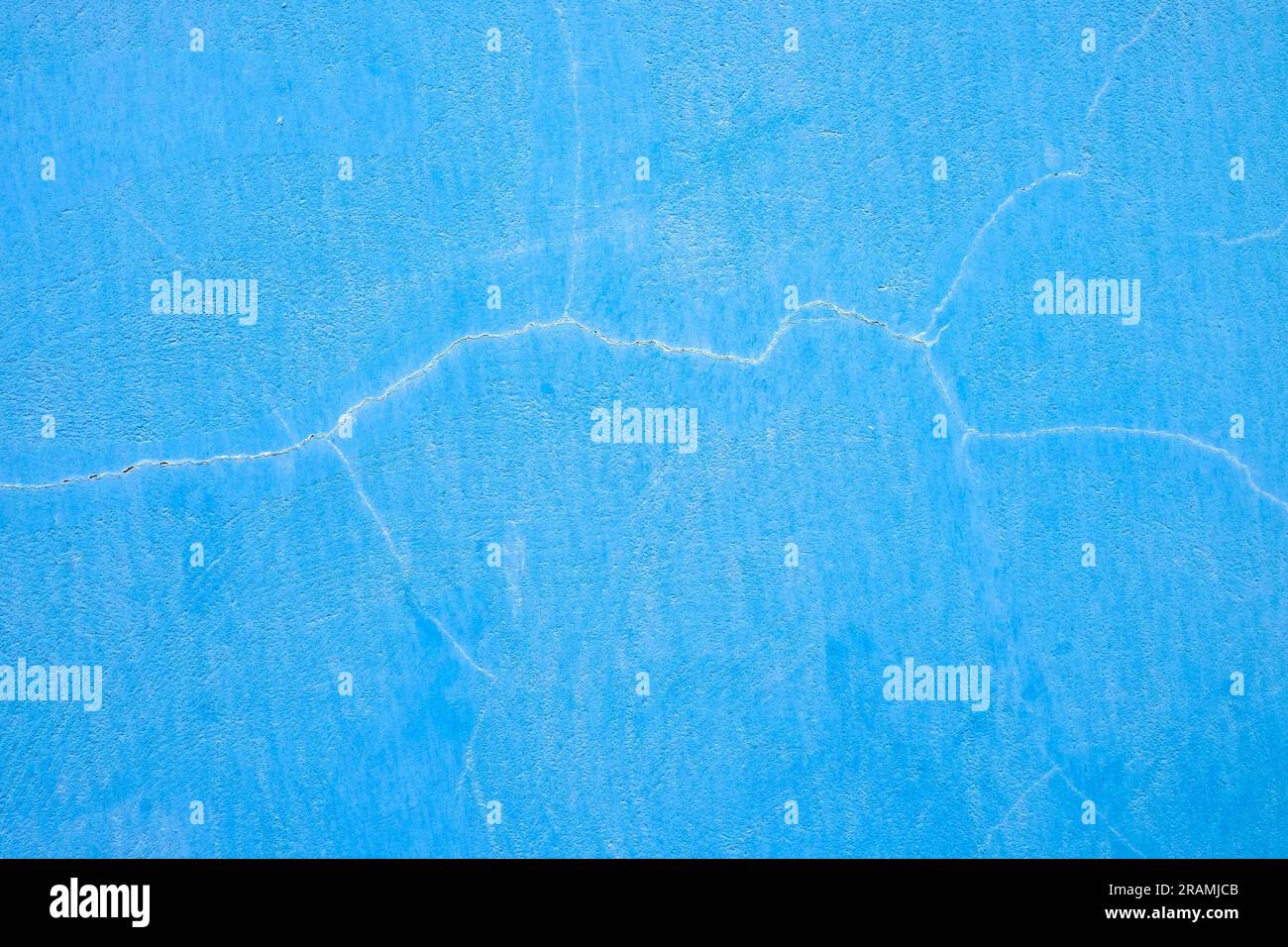 Vivid bright blue color, wall graphic background element Stock Photo ...