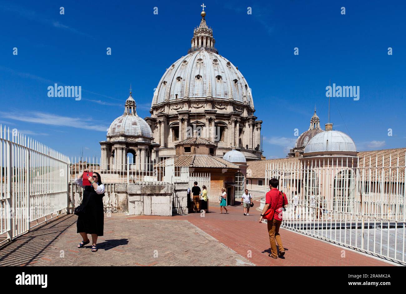 Cupola of the St. Peters, BasilicaSan Pietro, Vatican, Vatican City ...
