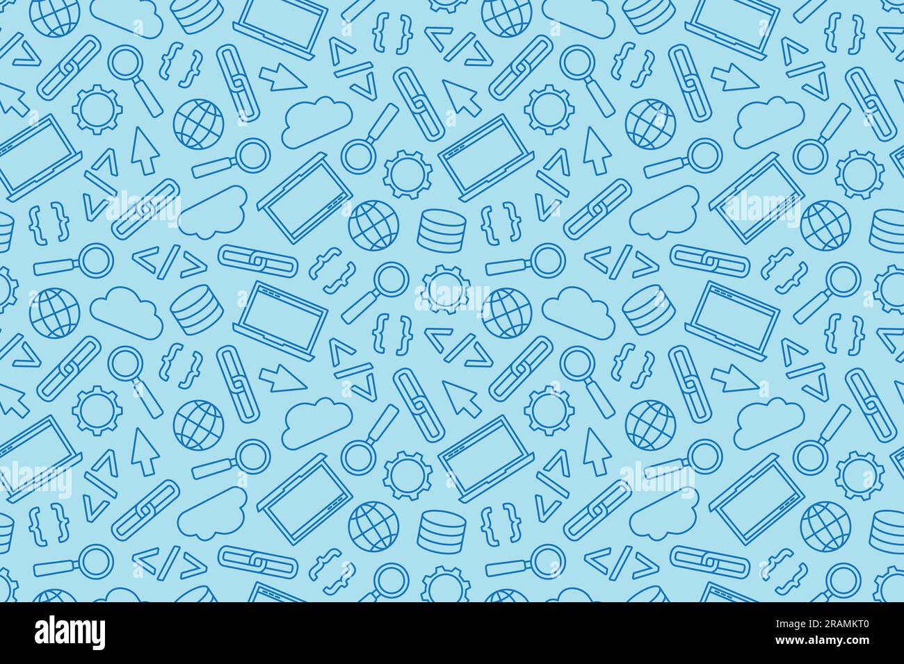 Digital binary computer code seamless Stock Vector Images - Alamy