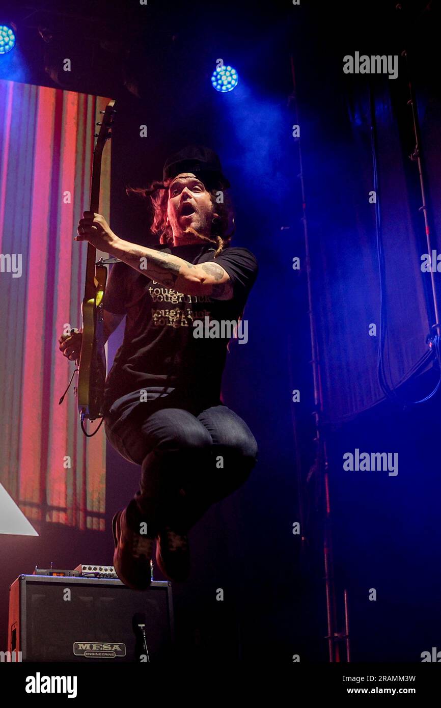 The American band Soldiers of Jah Army 'SOJA' with Trevor Young ...