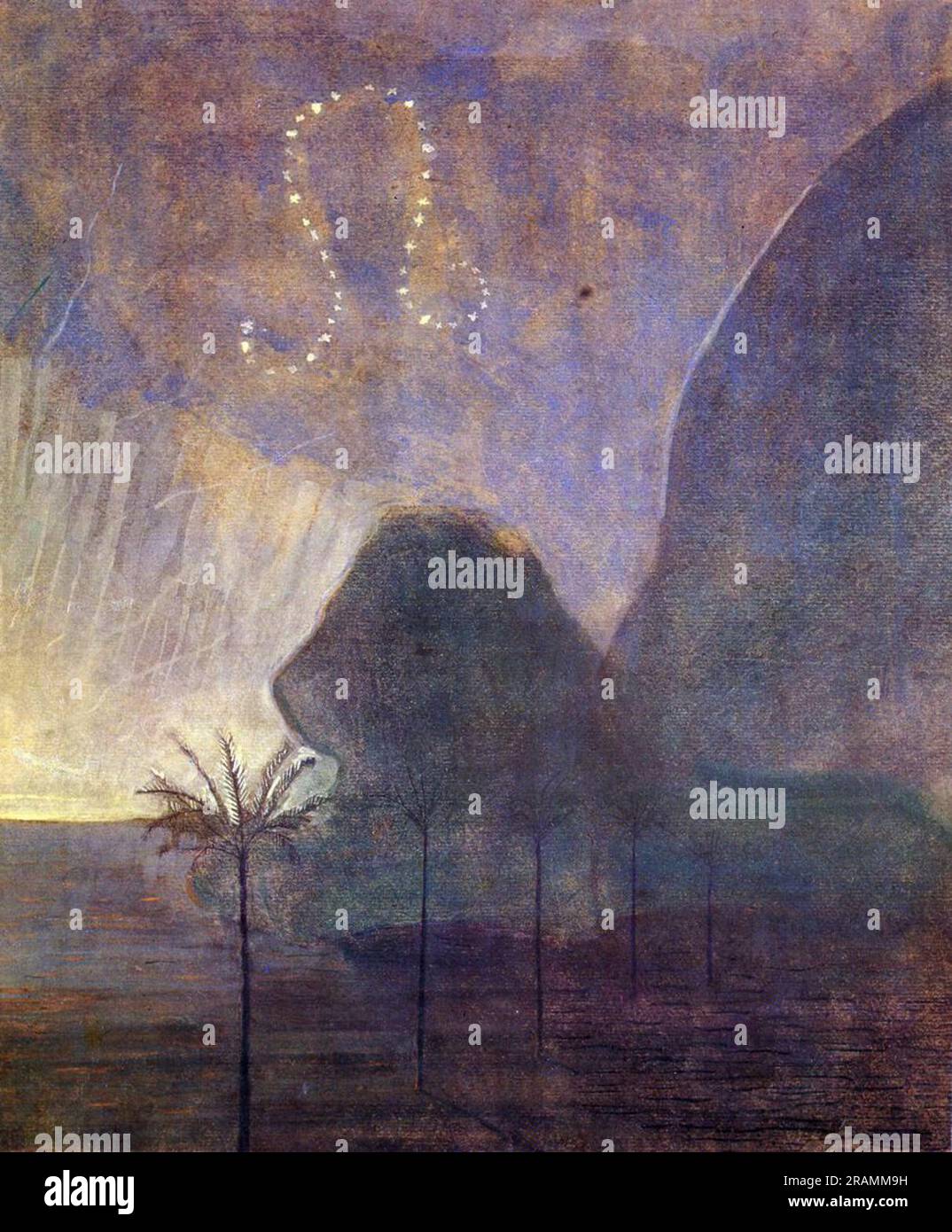 Leo 1907 by Mikalojus Konstantinas Ciurlionis Stock Photo - Alamy