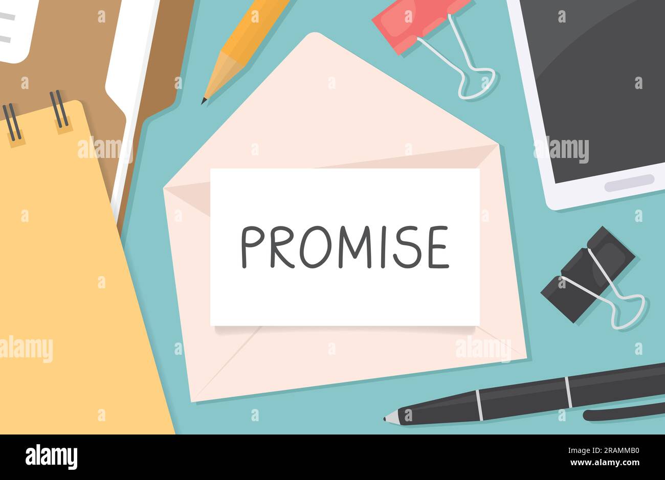 Written communication pen Stock Vector Images - Alamy