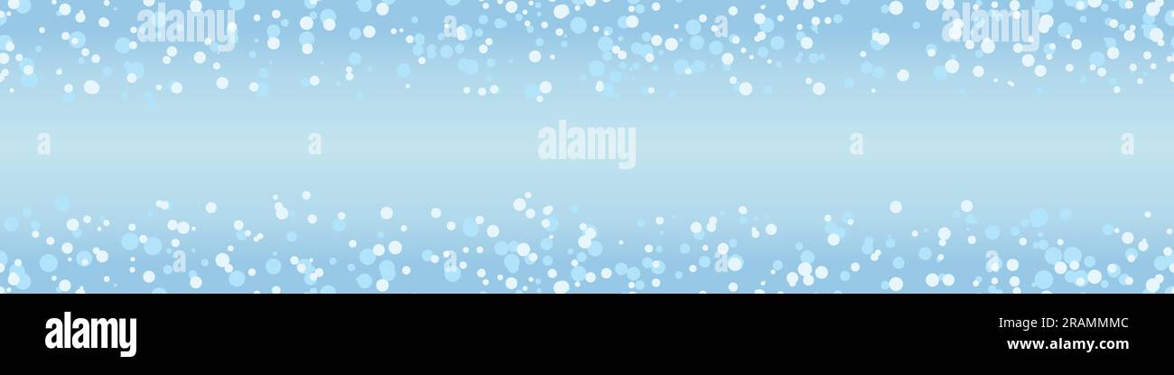 christmas winter snow banner- vector illustration Stock Vector Image ...