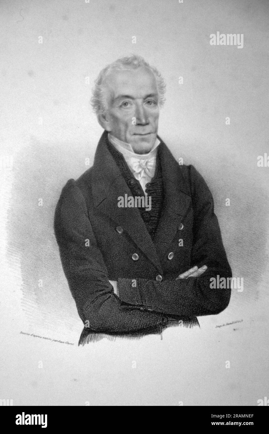 Anton Wittmann von Denglas 1830 by Johann Baptist Clarot Stock Photo ...