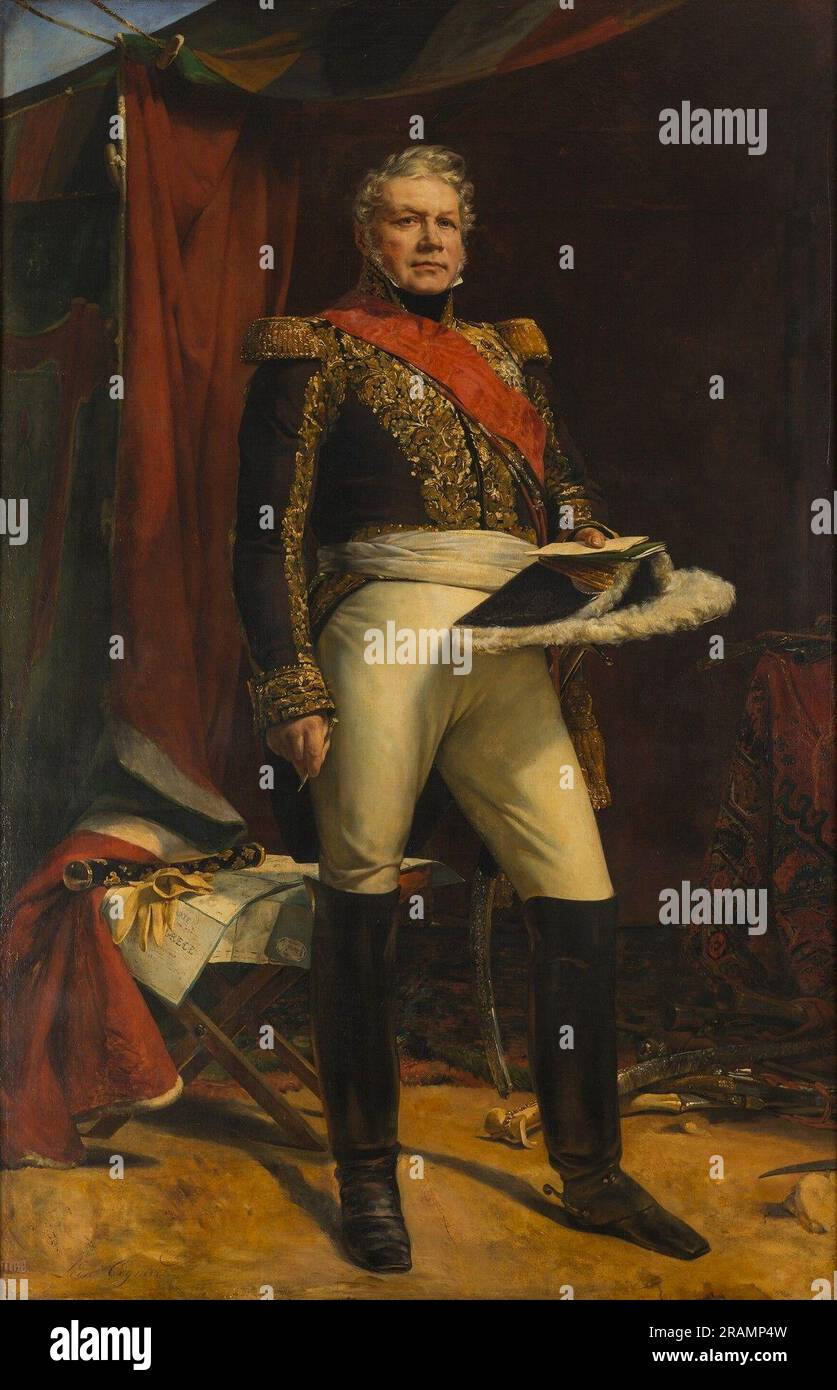 Nicolas-joseph Maison, Maréchal de France en 1829 1829 by Léon Cogniet ...
