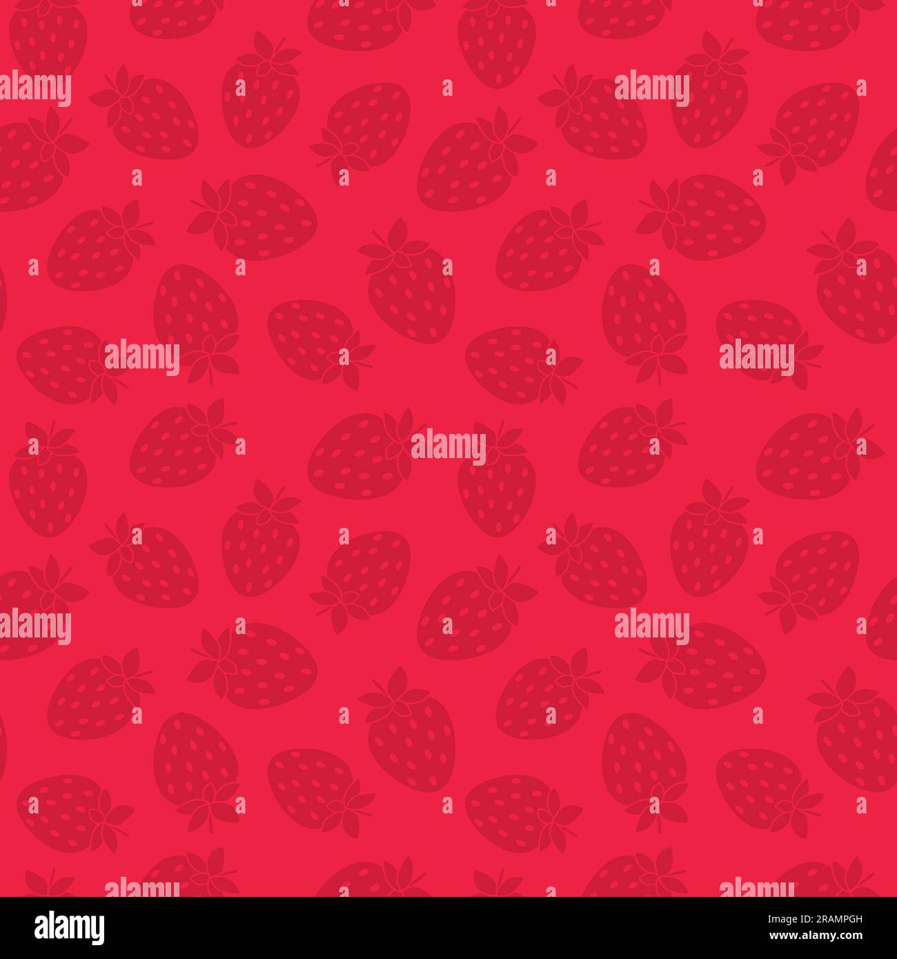 strawberry fruit seamless summer pattern, great for wrapping, textile ...