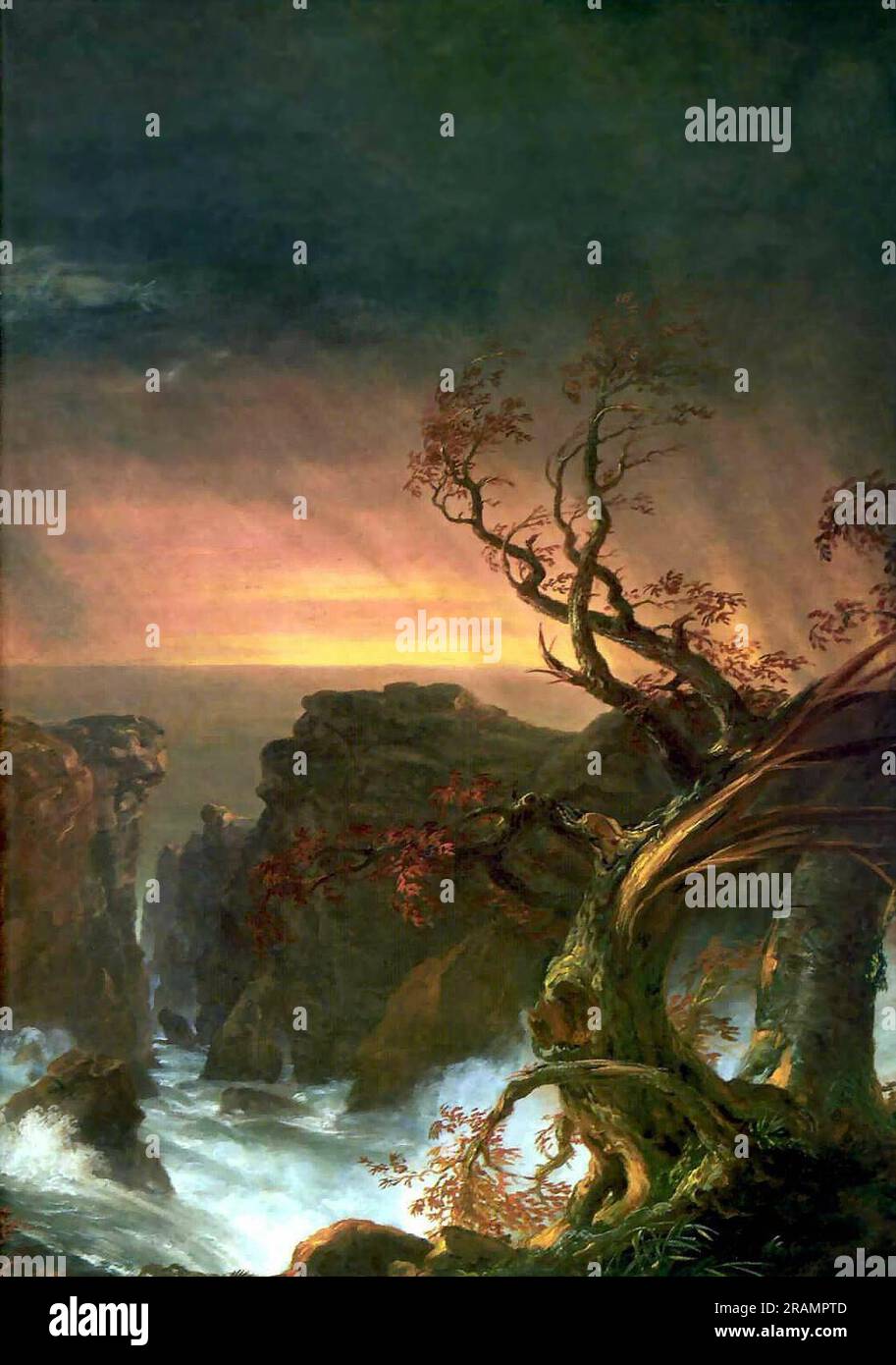 The Voyage of Life: Manhood (detail) by Thomas Cole Stock Photo - Alamy