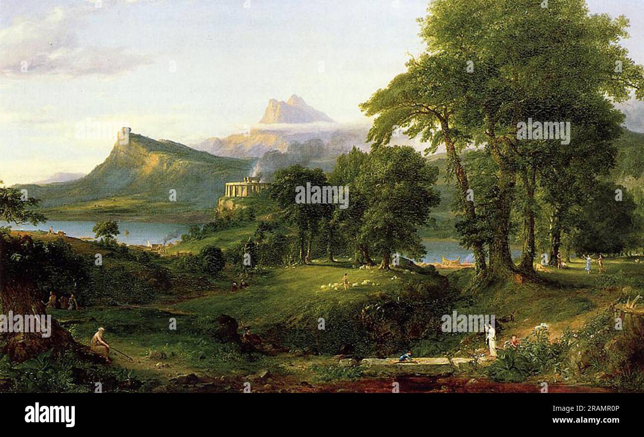 Thomas Cole The Course Thomas Cole The Course Of Empire: The