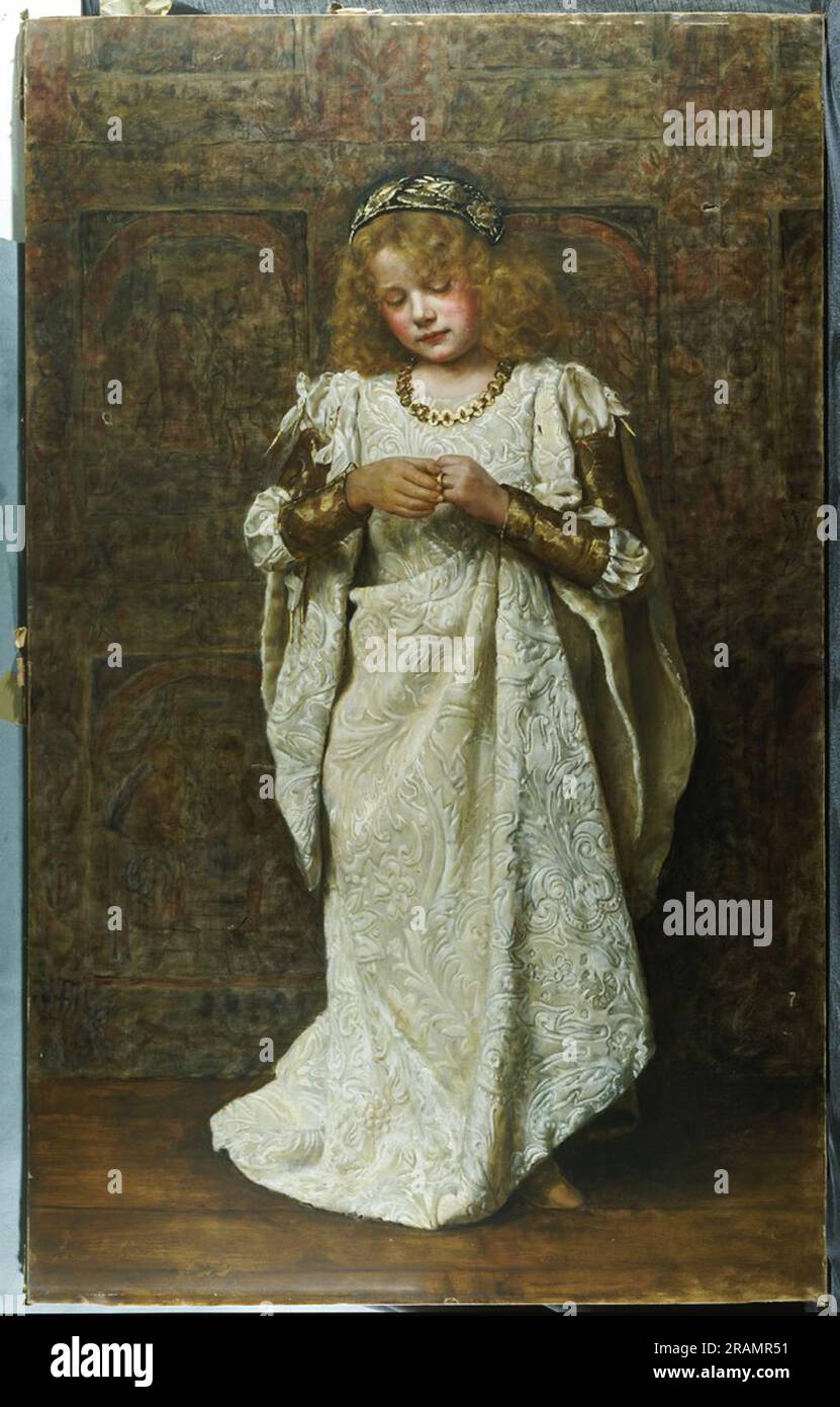 The Child Bride 1883 by John Collier Stock Photo - Alamy