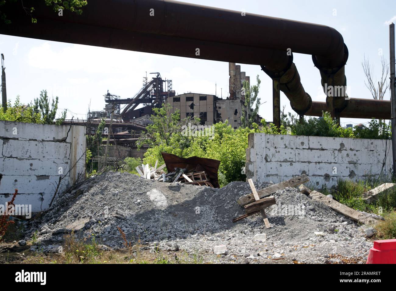 The azovstal factory hi-res stock photography and images - Alamy