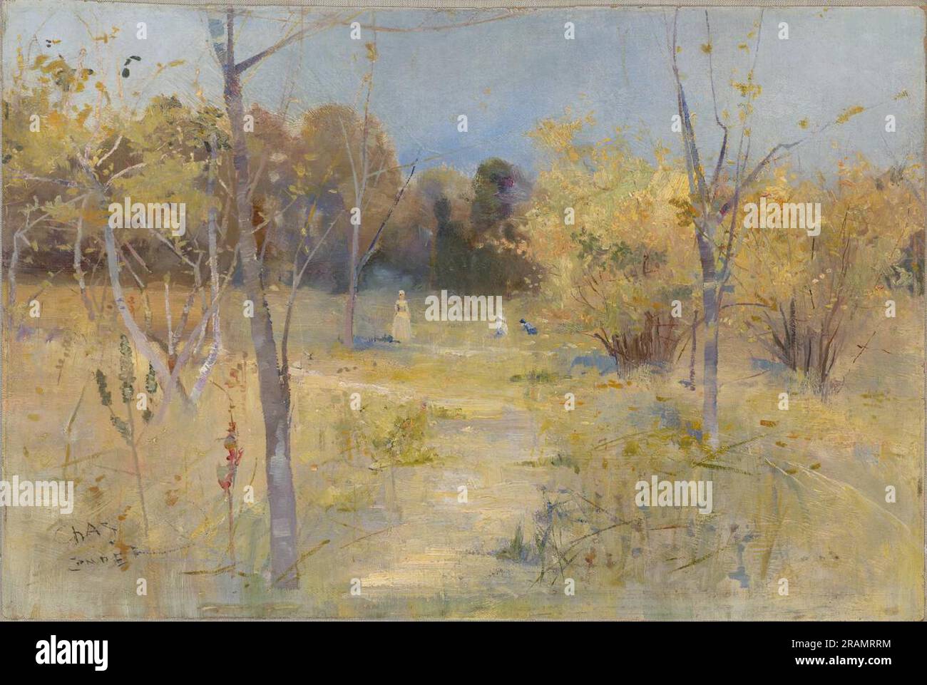 Summer Idyll 1889 by Charles Conder Stock Photo - Alamy