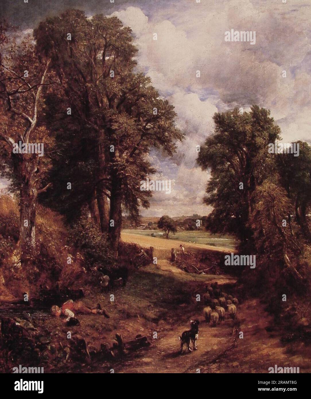 The Cornfield 1826 by John Constable Stock Photo - Alamy