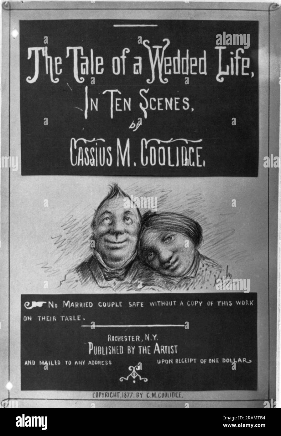The Tale of a Wedded Life 1877 by Cassius Marcellus Coolidge Stock ...