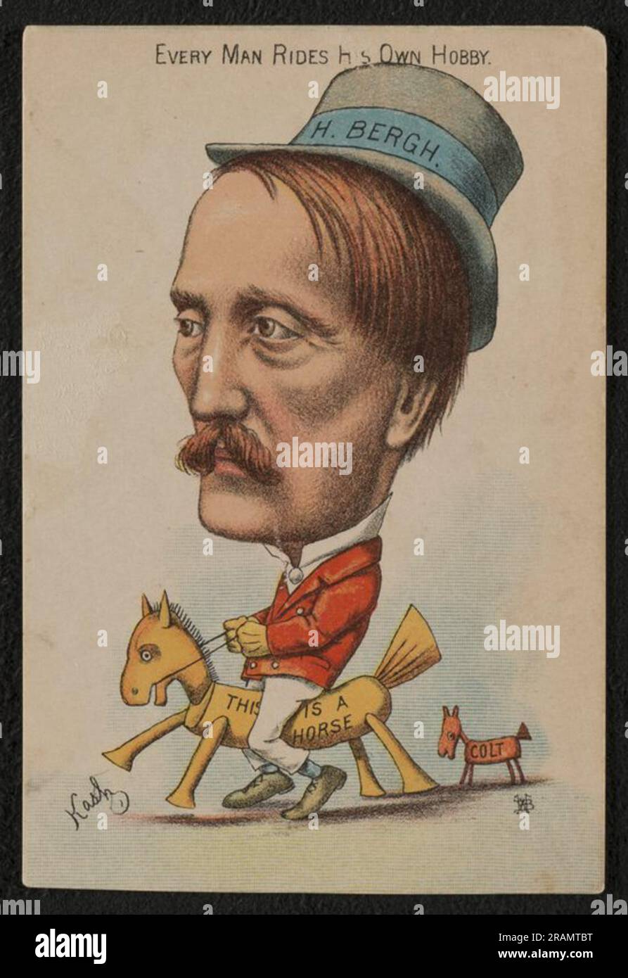 Henry Bergh by Cassius Marcellus Coolidge Stock Photo - Alamy
