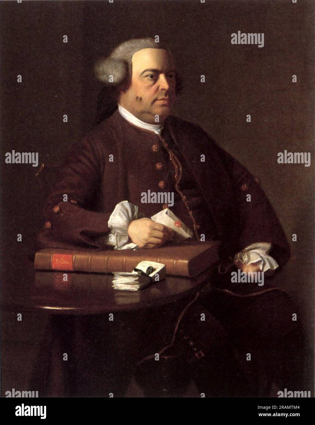 Portrait of Nathaniel Allen 1763 by John Singleton Copley Stock Photo ...