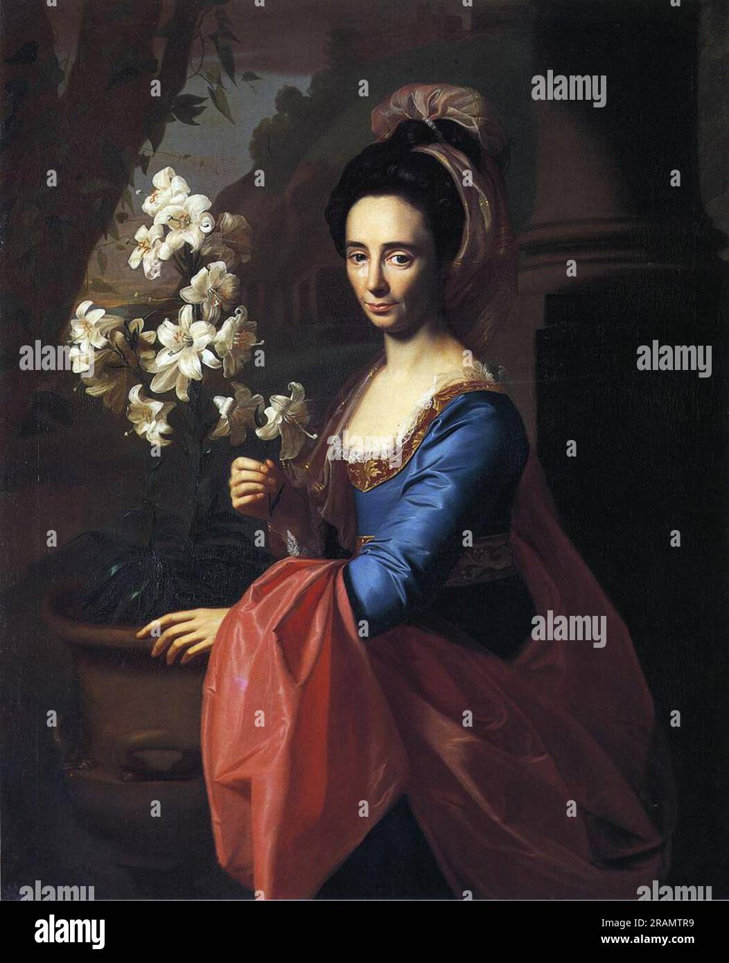 Mrs. Moses Gill (Rebecca Boylston) 1773 by John Singleton Copley Stock ...