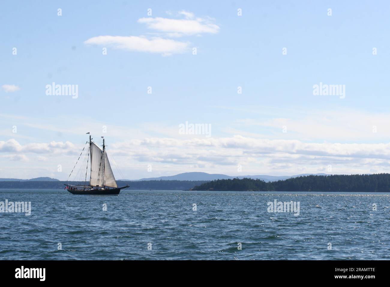 The Pacific Grace sailing in the Georgia Straight, BC Stock Photo - Alamy
