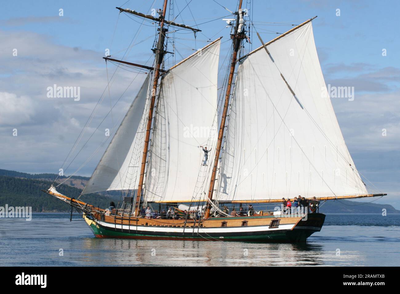 The Pacific Grace sailing in the Georgia Straight, BC Stock Photo - Alamy