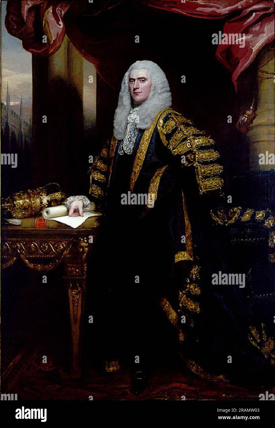 Henry Addington, First Viscount Sidmouth 1798 by John Singleton Copley ...