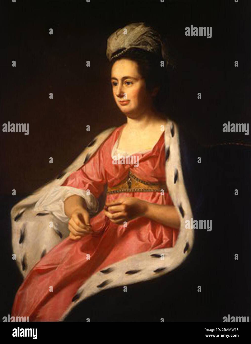 Abigail Smith Babcock 1774 by John Singleton Copley Stock Photo - Alamy