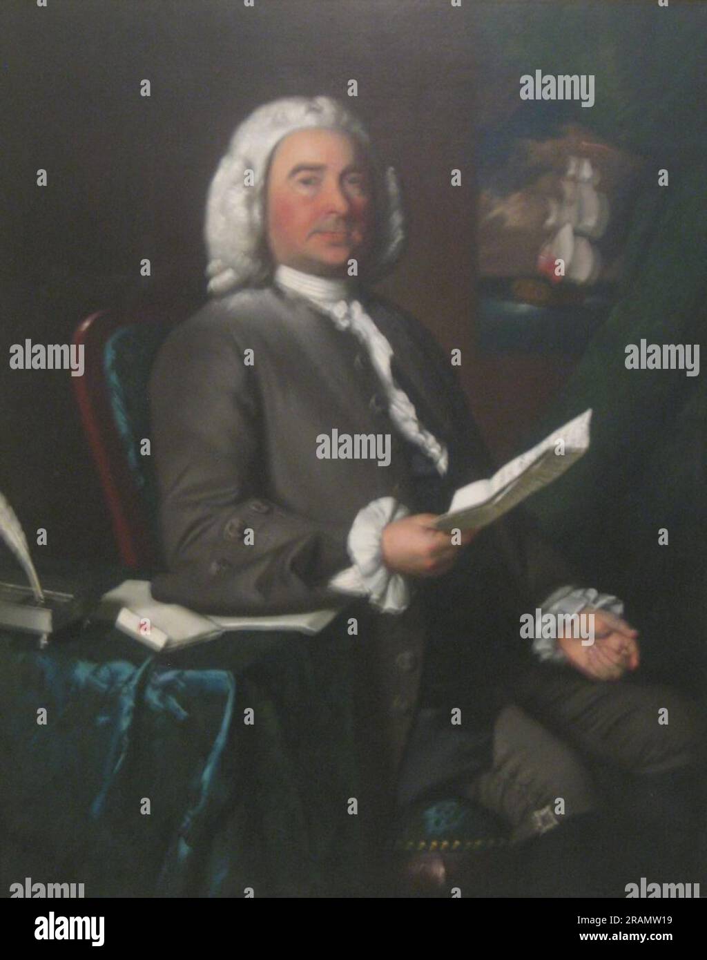 Thomas Greene 1758 by John Singleton Copley Stock Photo - Alamy