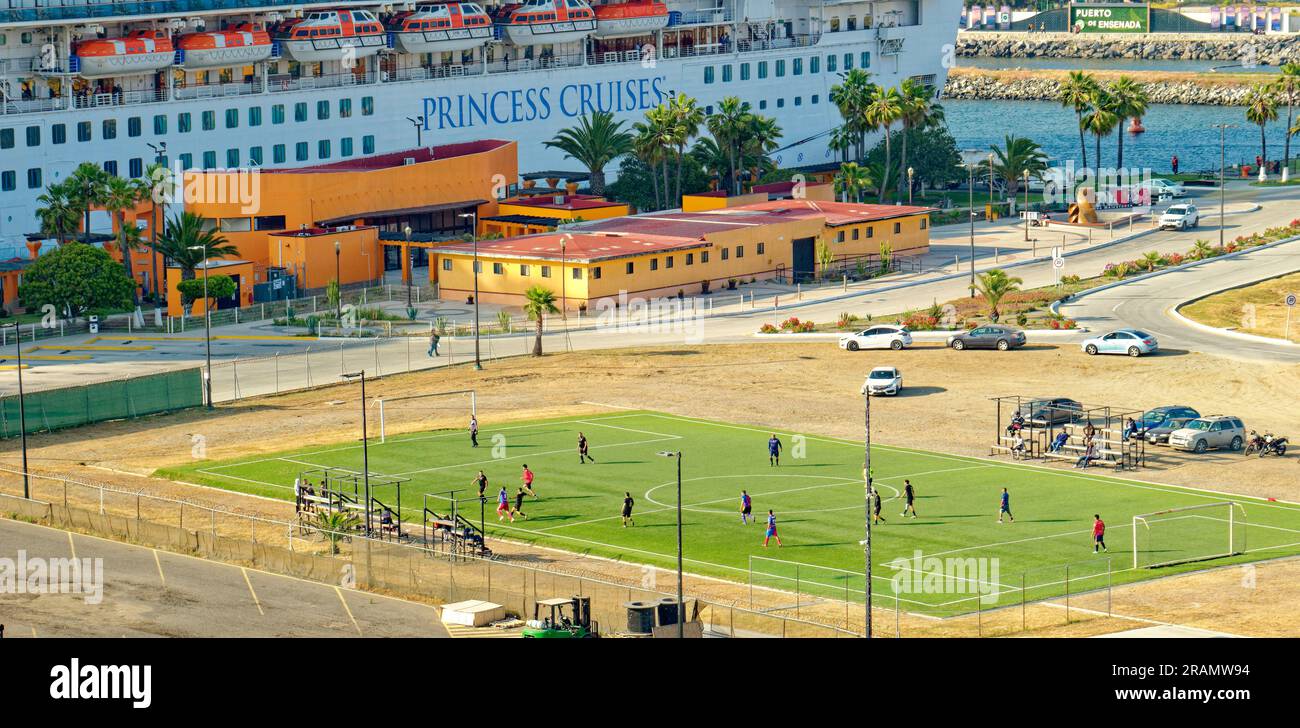 ENSENADA, MEXICO - April 28, 2023: Princess Cruises is a cruise line ...