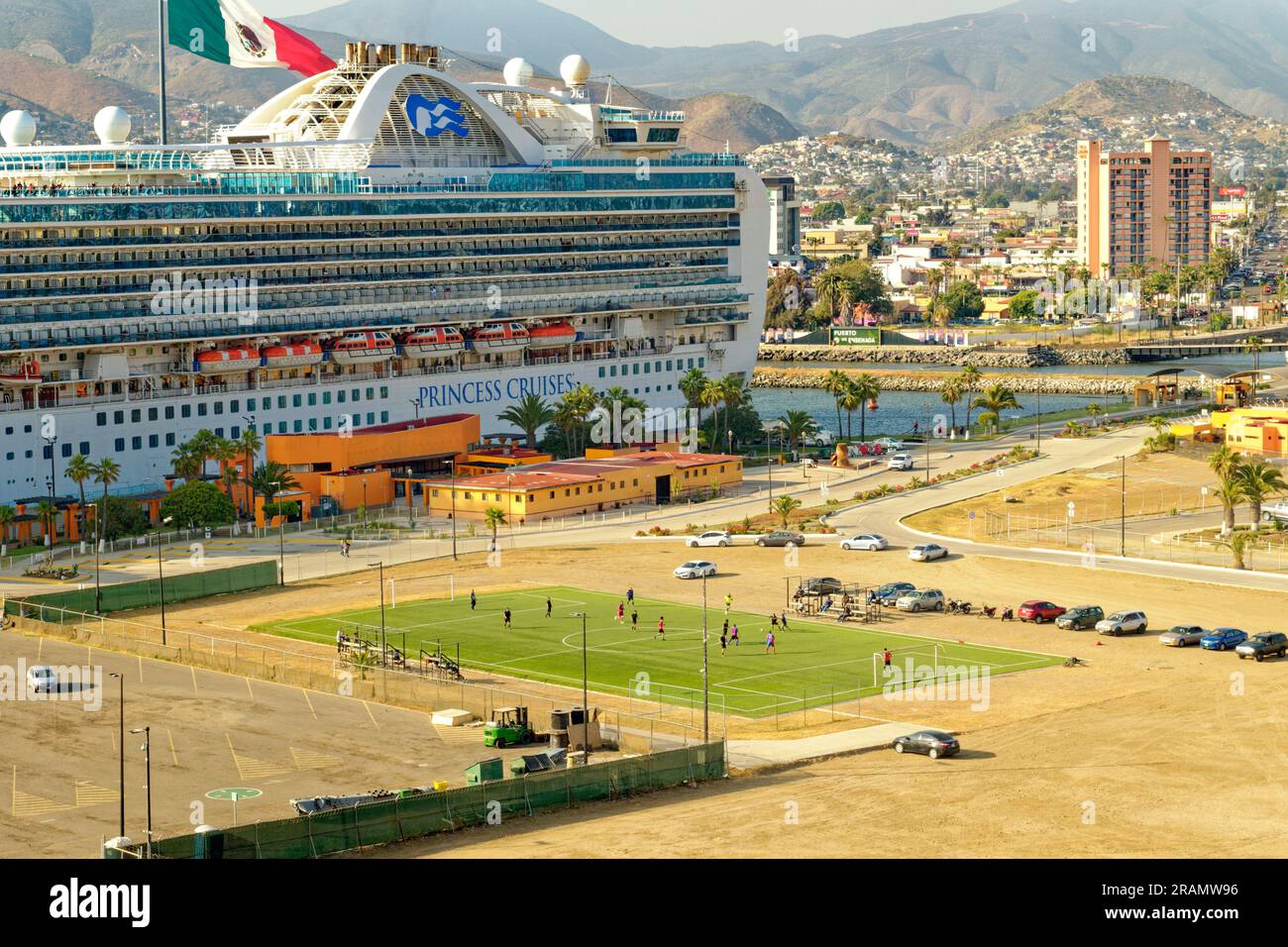 ENSENADA, MEXICO - April 28, 2023: Princess Cruises is a cruise line ...