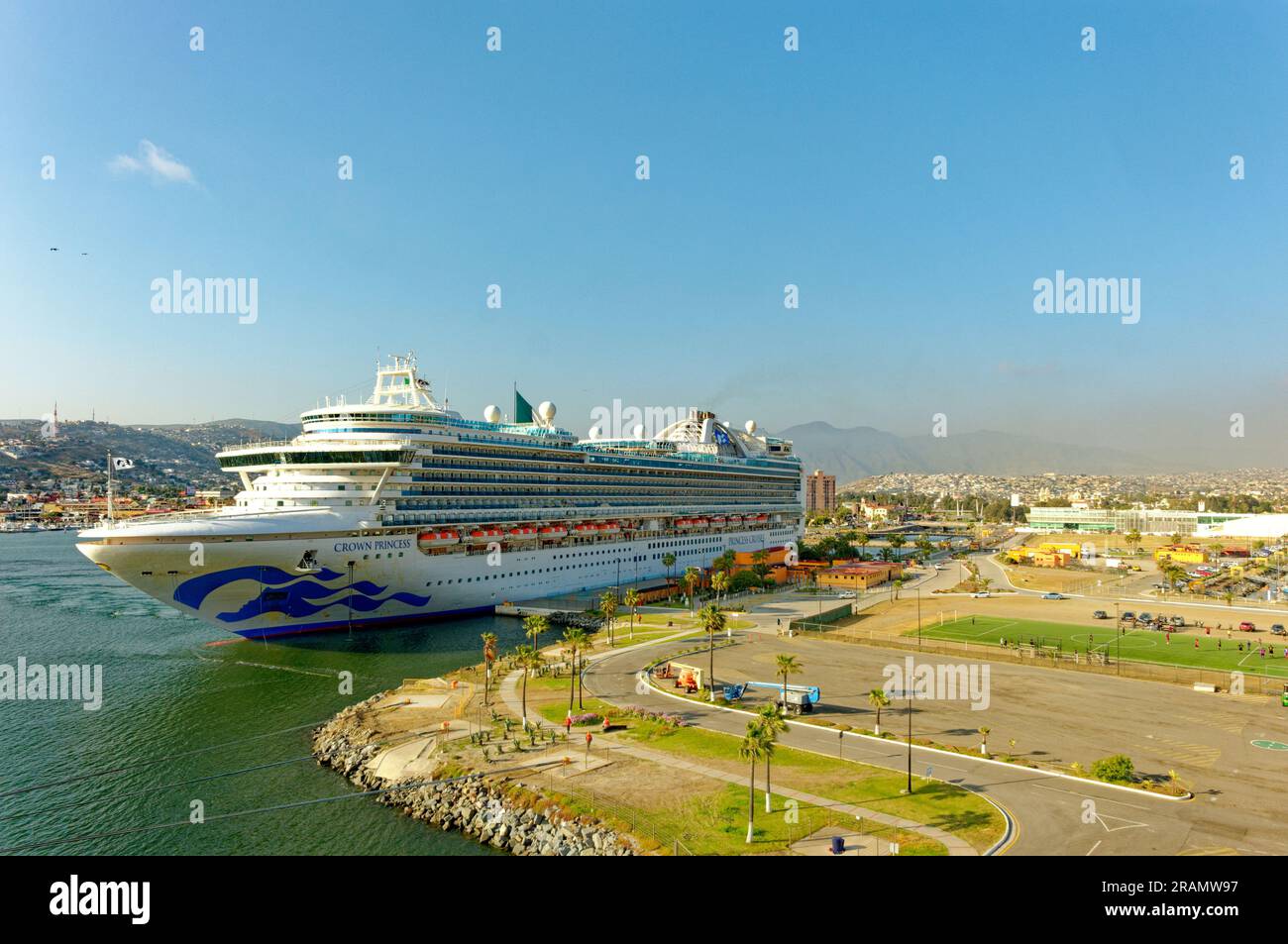 ENSENADA, MEXICO - April 28, 2023: Princess Cruises is a cruise line ...