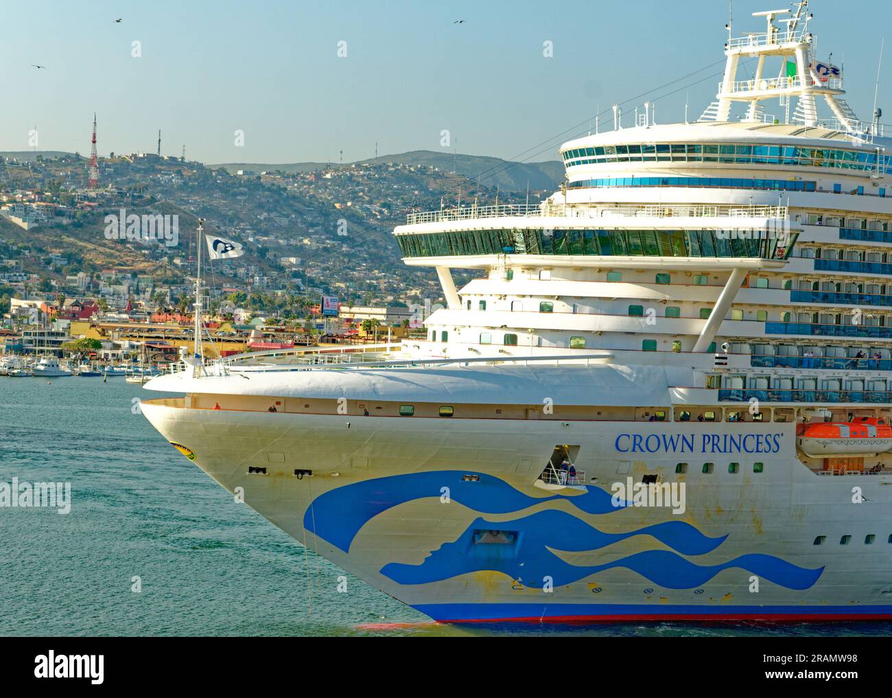 ENSENADA, MEXICO - April 28, 2023: Princess Cruises is a cruise line ...